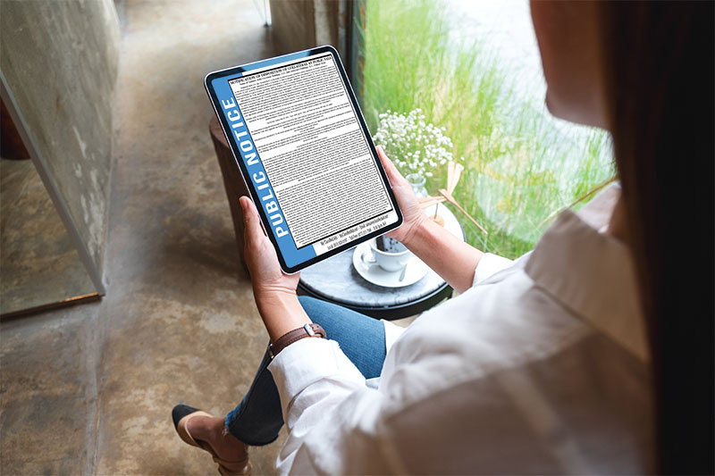Place a Legal Notice Ad in the Newspaper - My Classified Ads